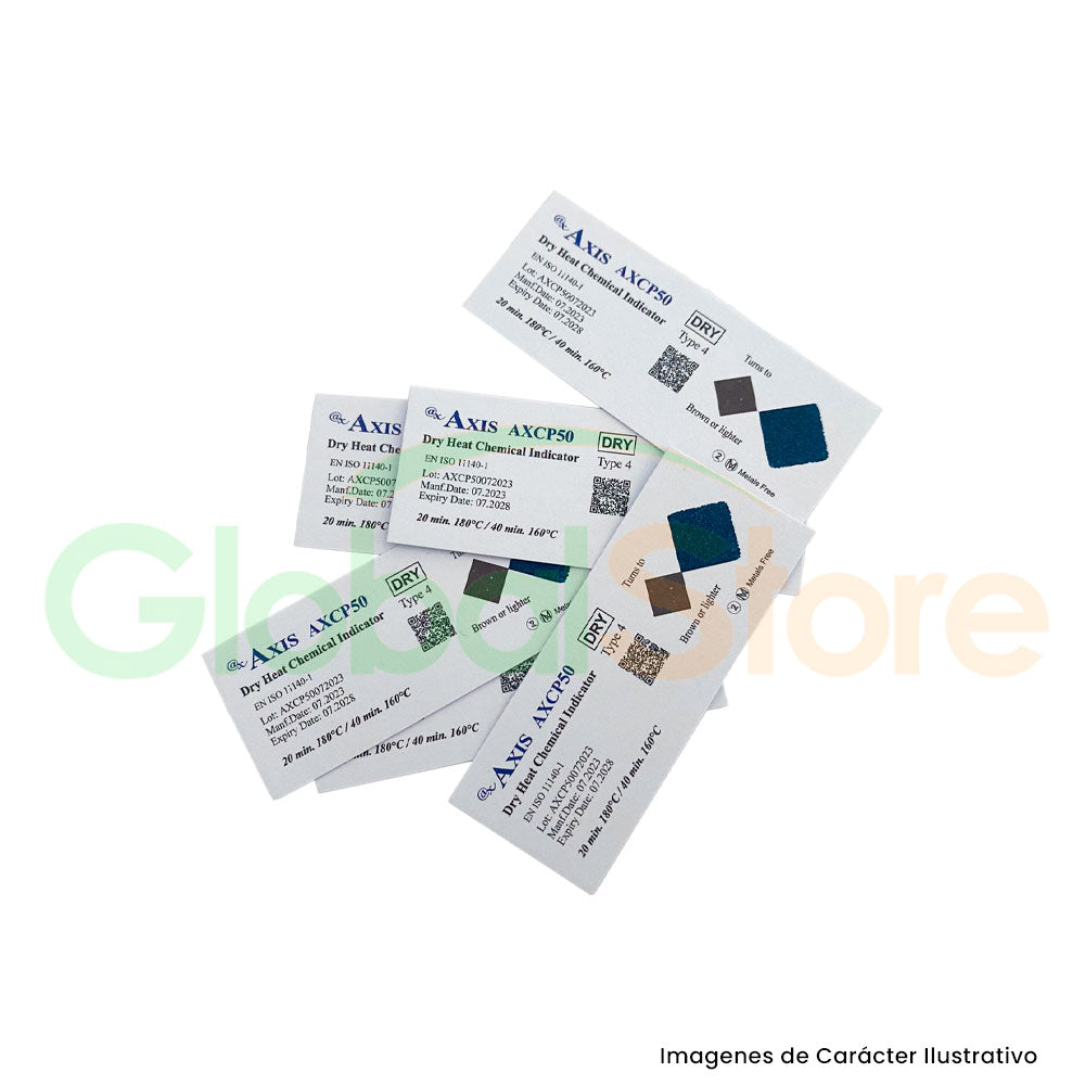 Indicador Químico en Tira para Calor Seco, Axis Kordon Tip – Global ...