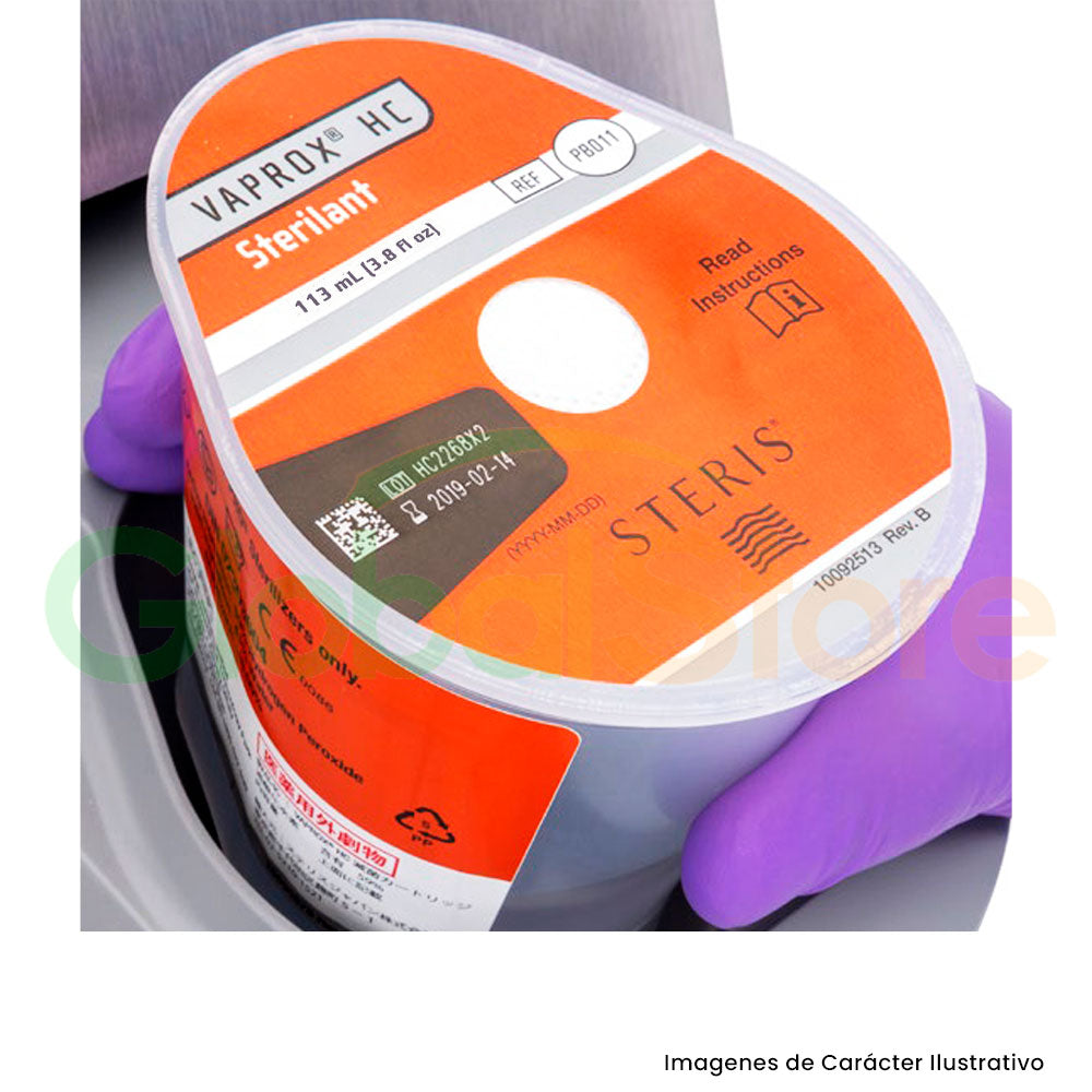 Cartucho Vaprox HC Esterilizante peróxido de Hidrogeno 59%, Steris ...