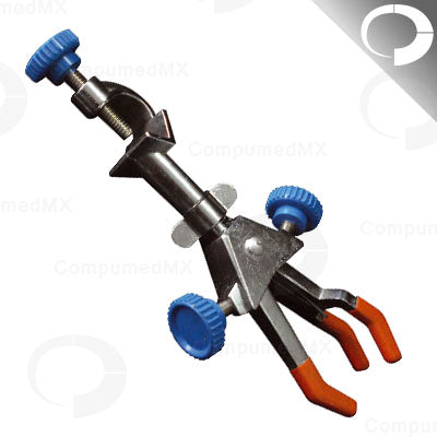 Pinza 3 Dedos Grande Para Laboratorio Con Nuez – Global-Store.mx