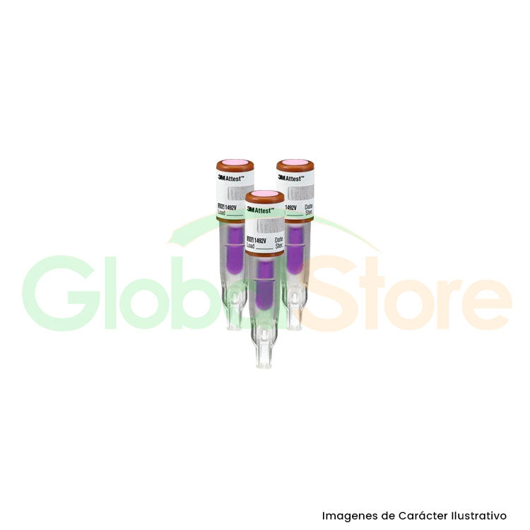 Biológico de Lectura Súper Rápida para Vapor 3M Attest, 1492V – Global ...