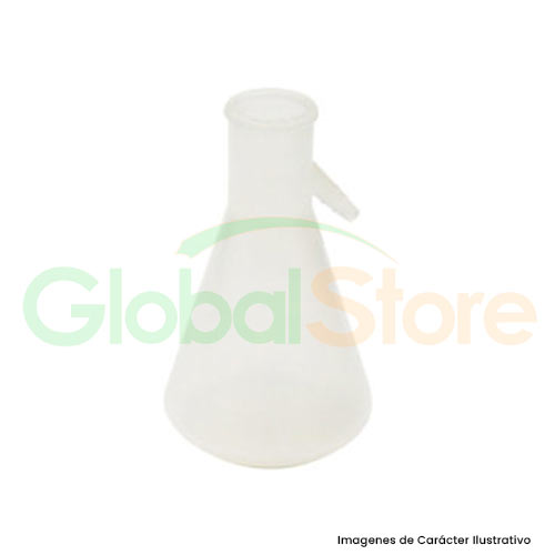 MATRAZ KITASATO FORMA ERLENMEYER DE POLIPROPILENO – Global-Store.mx